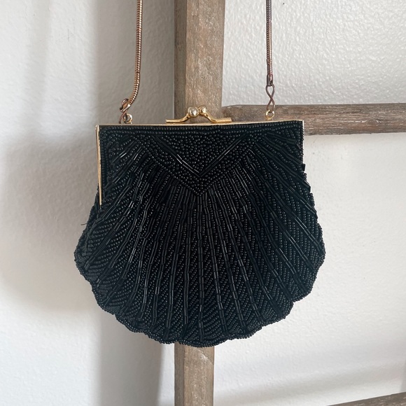 Bags | Vintage Beaded Shell Purse | Poshmark